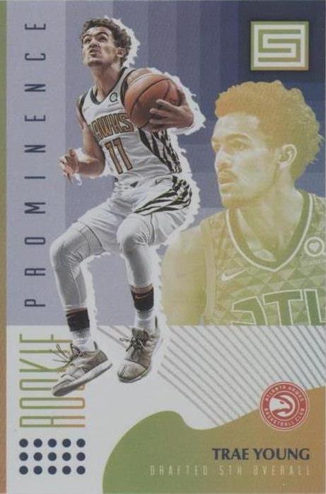 2018-19 Panini Status - Rookie Prominence Trae Young #5 (RC) for sale ...