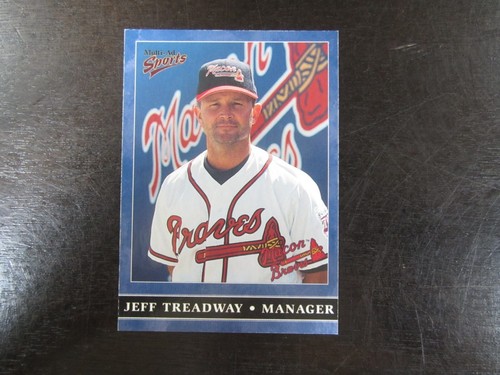 1999 Multi Ad Macon Braves Jeff Treadway Card (B60) Atlanta Braves | eBay