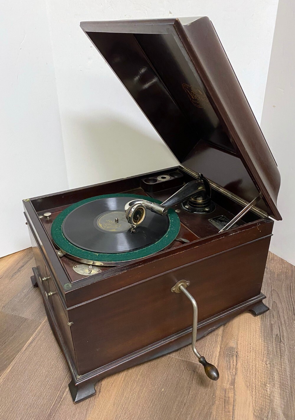 Victor VV-1X Victrola Tabletop 78 RPM Record Crank Phonograph ~ Nice ...