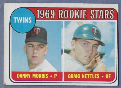 1969 Topps Baseball #99 Twins Rookies Graig Nettles/Danny Morris Good ...