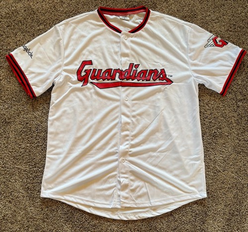 Cleveland Guardians Mystery Reliever Jersey TIM HERRIN Size XL SGA 5-26 ...