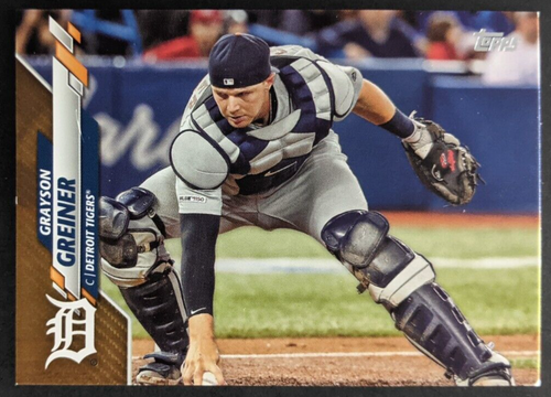 Grayson Greiner 2020 Topps Update GOLD U-104 Baseball MLB Card /2020 ...