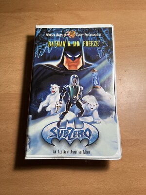 Batman & Mr. Freeze: SubZero (VHS, 1998) Warner Bros Family ...