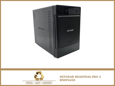 Netgear ReadyNAS Pro 4 (RNDP4420) 4 Bay | eBay UK