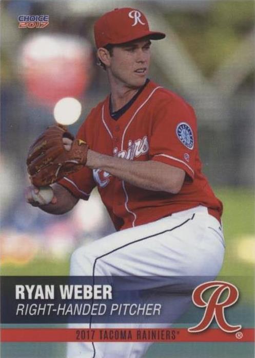 2017 Choice Tacoma Rainiers - Ryan Weber #31 for sale online | eBay