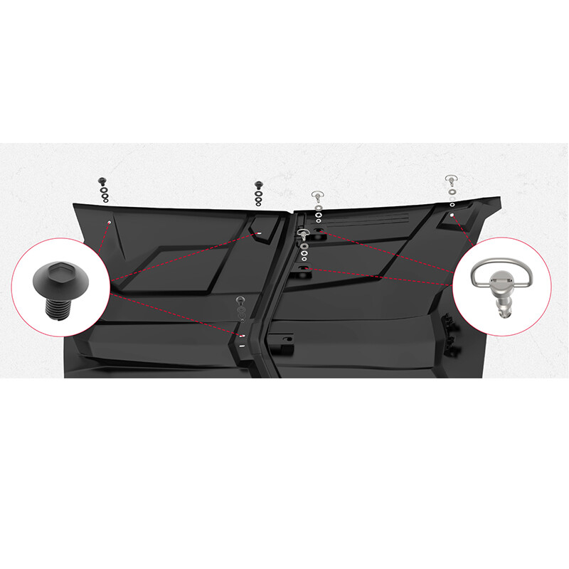 KEMIMOTO For Can Am Maverick X3 Max DS Turbo RR Hard Roof Top 715003750 ...