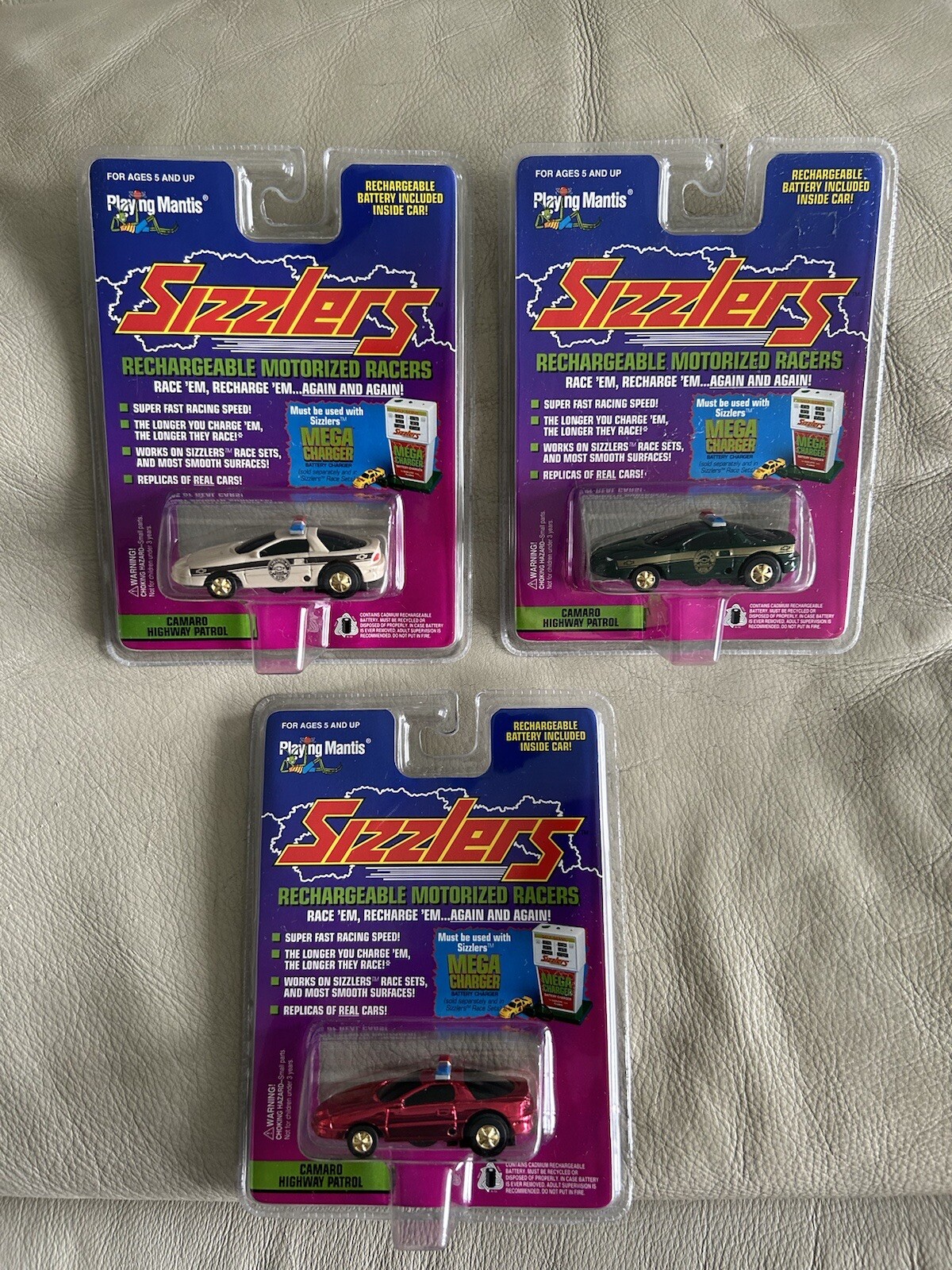 Playing Mantis Hot Wheel Sizzlers*Factory Sealed Lot Of (3) Highway ...