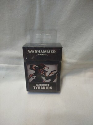 Tyranids Datacards 8th Edition Warhammer 40K Accessories Sealed Out Of Print | eBay