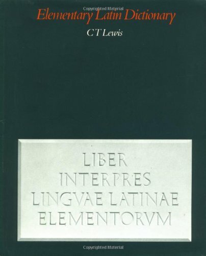 Elementary Latin Dictionary by Lewis, T. New 9780199102051 Fast Free ...