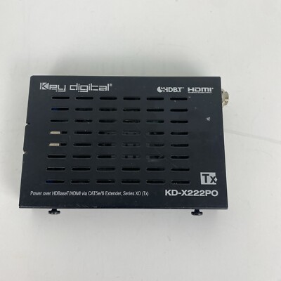Key Digital KD-X222PO Power over HDBaseT/HDMI CAT5e/6 Extender TX ONLY ...