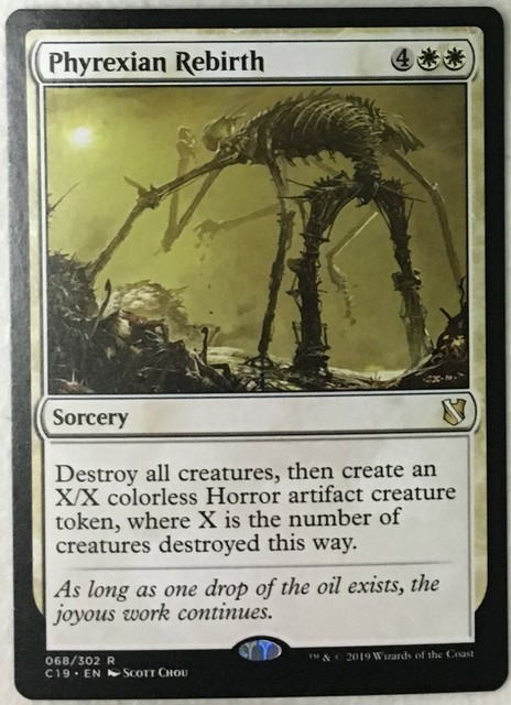 Phyrexian Rebirth 068/302 Commander 2019 MTG Magic The Gathering Near ...