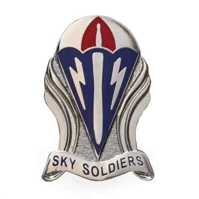 173rd Airborne Brigade Combat Team Army Unit Crest Sky Soldiers Badge ...