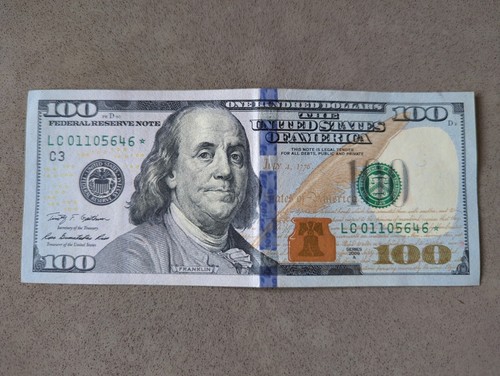Two (2) 100 dollar bills star note 2009a, RARE | eBay