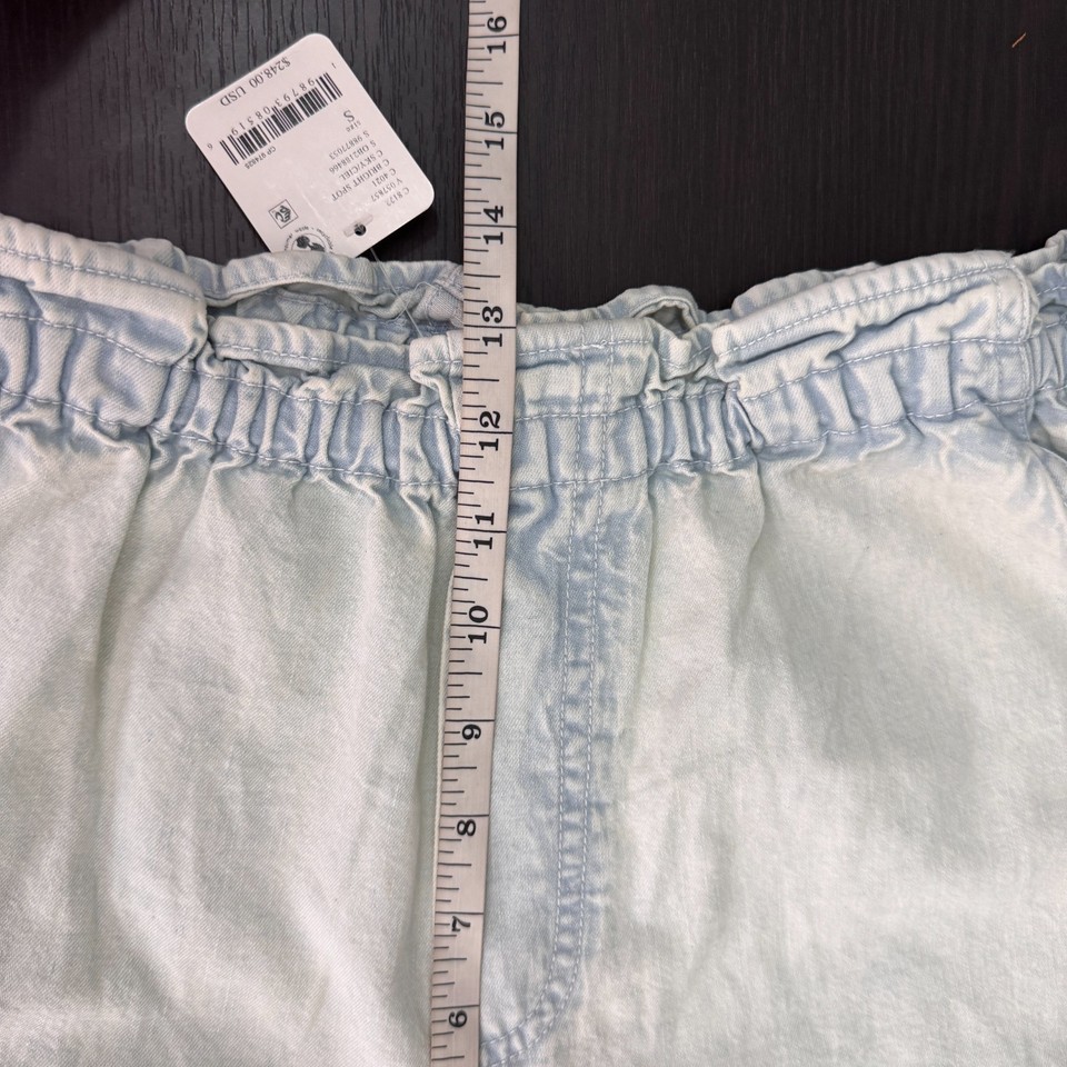 Free People Day Break Pants Womens Small Boho Embroidered Eyelet We The ...