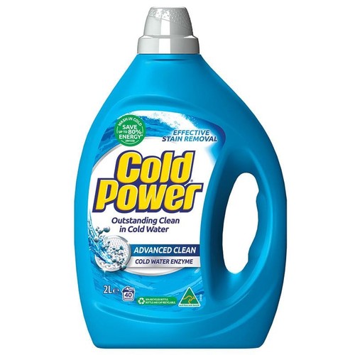 Cold Power Advanced Clean Liquid Laundry Detergent 2 Litres ...
