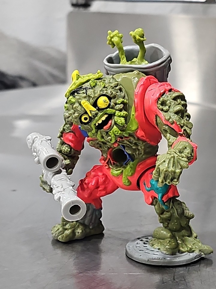 Muckman & Joe Eyeball 100% Complete Basics Original Ninja Turtles TMNT ...