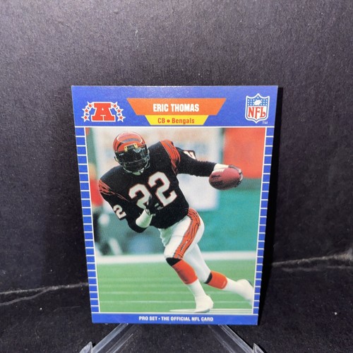 1989 Pro Set #68 ERIC THOMAS RC Cincinnati Bengals | eBay
