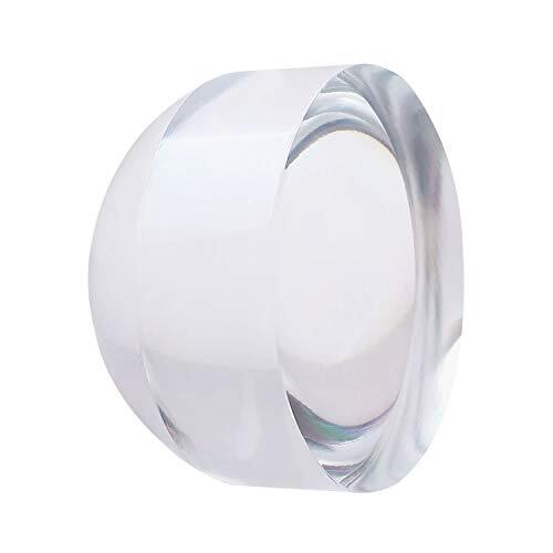 40X Crystal Dome Magnifying Glass Acrylic Optical Magnifier, 25MM Desk ...