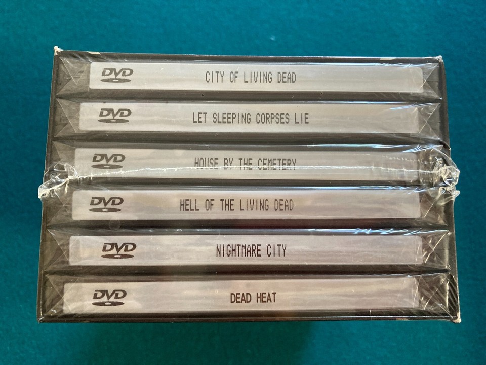 ANCHOR BAY FRIGHT PACK WALKING DEAD 6-pack 2005 DVD Box Set NEW IN ...