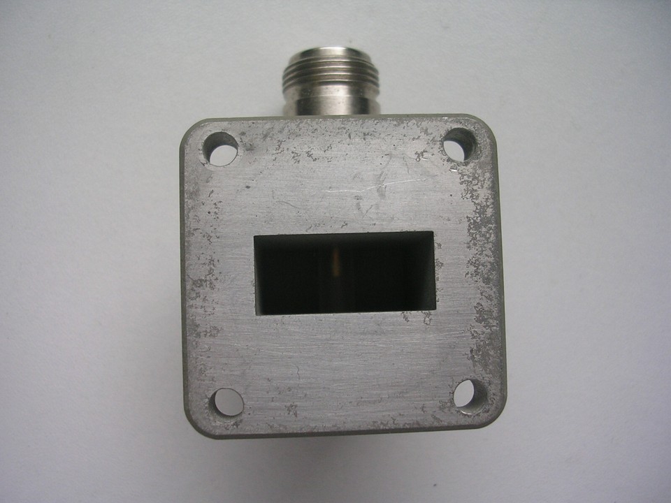 HP AGILENT X281A WAVEGUIDE WR90 TO COAXIAL N FEMALE TRANSITION #2890 | eBay