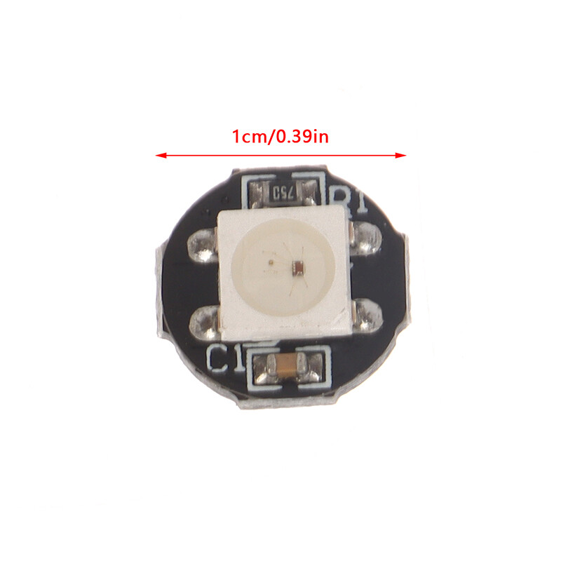 10pcs WS2812B LED Chip 5050 SMD RGB DC5V With Black / White PCB Board ...