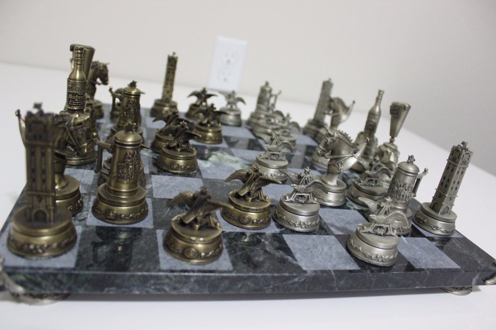 Vintage Rare Anheuser-Busch Collectors Chess Set Budweiser 1998 | eBay