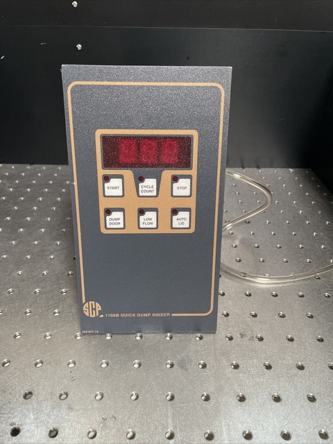 SCP 1100B Quick Dump Rinser 583-047-1A Controller (Untested) for sale ...