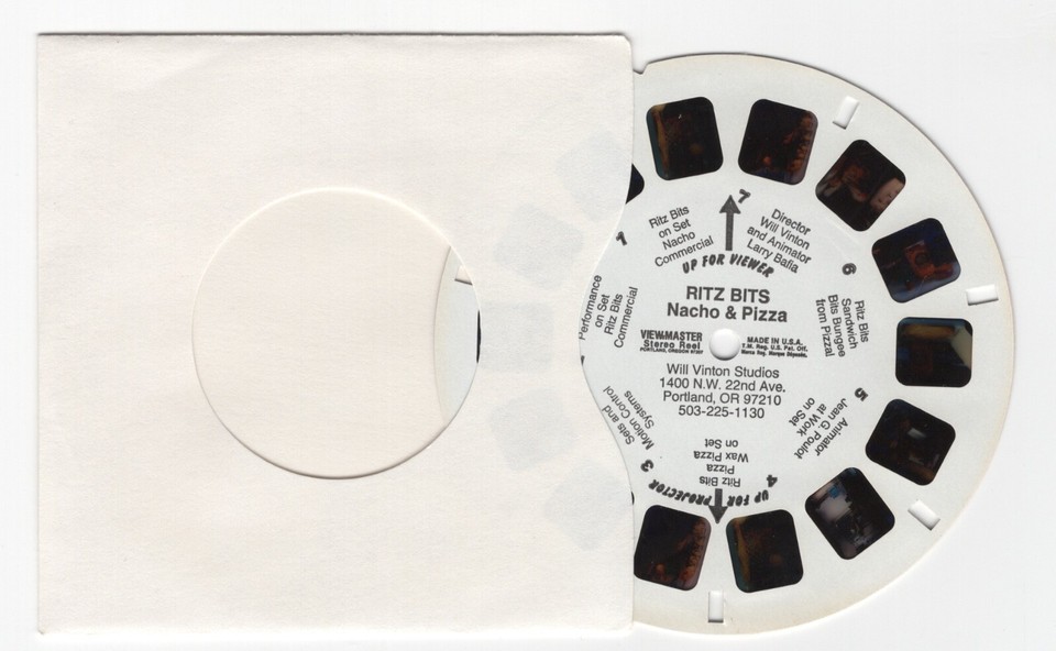 Scenes from RITZ BITS TV Commercial RARE Will Vinton Studios View ...