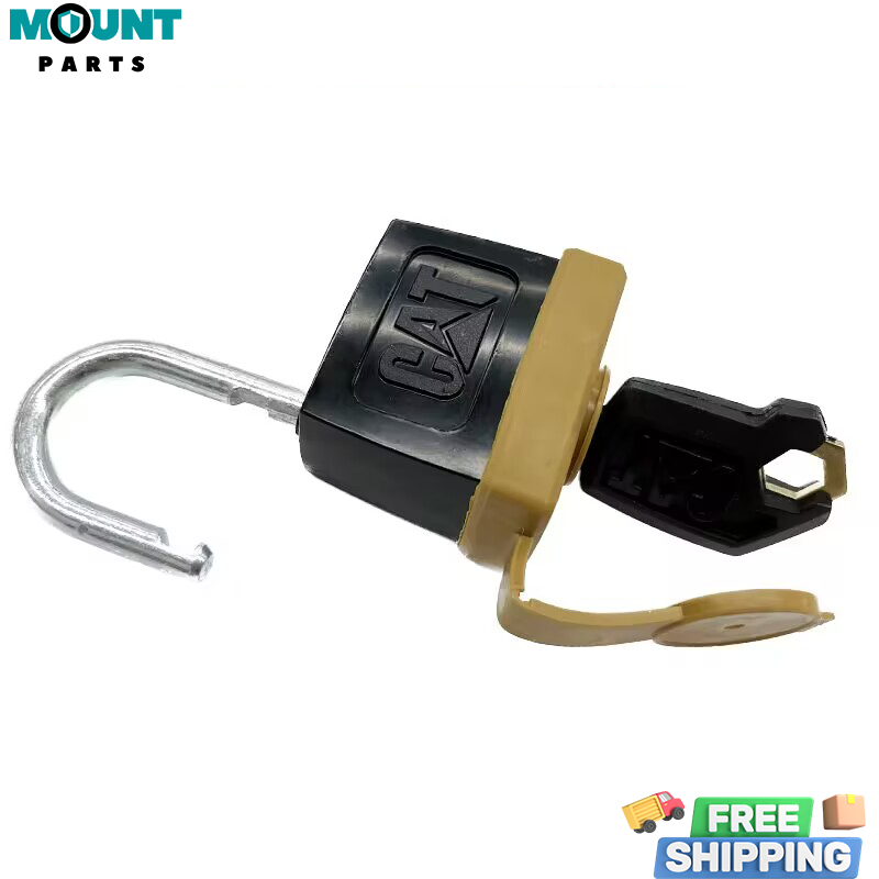 2Pack 246-2641 Padlock with 4 Keys 5P8500 For Caterpillar CAT 5p8500 ...