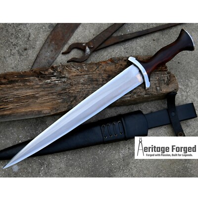 DEGEN DAGGER/15 inches Long Blade hand forged Dagger/hunting knife ...