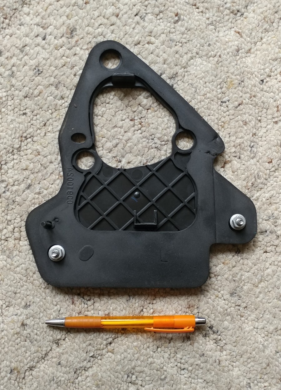 2010 - 2011 MERCURY MILAN OEM LEFT DRIVER SIDE TAIL LIGHT BACKING MOUNT ...