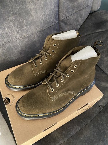 Dr. Martens 101 Ben Repelo Olive Suede Boots - UK 8 - BNIB! | eBay UK