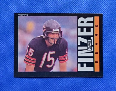 1985 Topps Dave Finzer #26 Chicago Bears NM | eBay