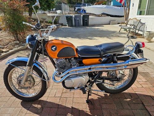 1968 honda 305 scrambler motorcycle | eBay