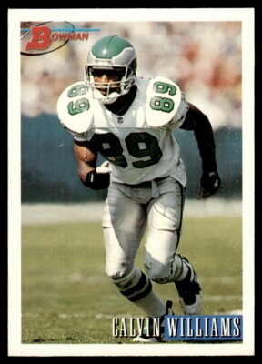 1993 Bowman Calvin Williams Philadelphia Eagles #203 | eBay