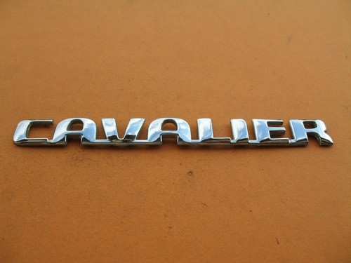 00 01 02 03 04 05 CHEVROLET CAVALIER REAR CHROME EMBLEM LOGO BADGE ...