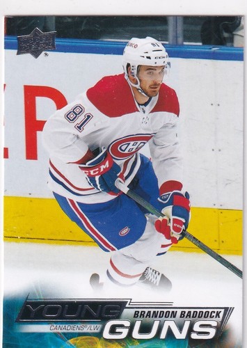 22/23 UD SERIES 2 BRANDON BADDOCK YOUNG GUNS RC SP ROOKIE #460 | eBay