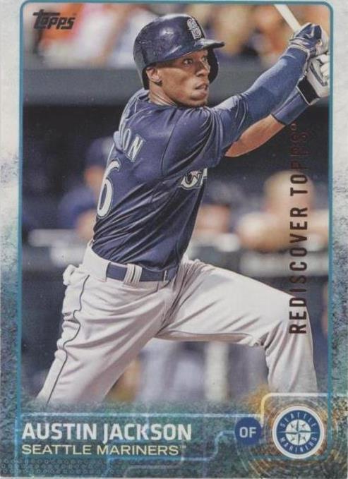 2017 Topps - Rediscover Topps Buybacks Austin Jackson #2015-339 Bronze ...
