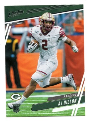 2020 Panini Prestige Football #204 AJ Dillon Rookie Card | eBay