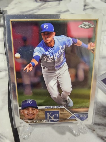 2023 Topps Chrome Nicky Lopez Card # USC117 Royals | eBay