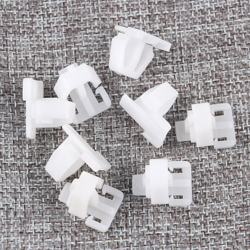 10 Nylon Front Door Body Side Molding Clip Retainer A20783 Fit Honda ...