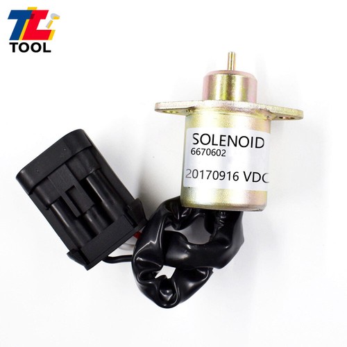 6670602 Shutoff Solenoid Valve For Bobcat 463 S100 553 S70 | eBay