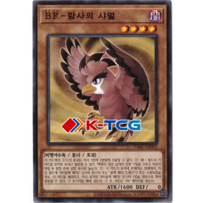 Yugioh Card "Blackwing - Shamal the Sandstorm" DABL-KR002 Korean Ver ...