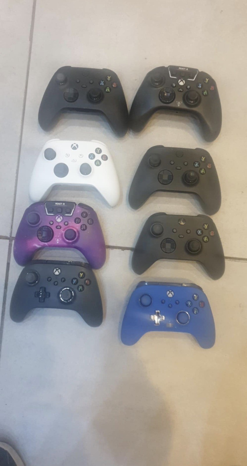 Xbox One Controllers x8 Bundle Job Lot For Parts Tested Faulty - small ...