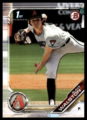 2019 Bowman Draft Blake Walston Arizona Diamondbacks #BD-12 | eBay