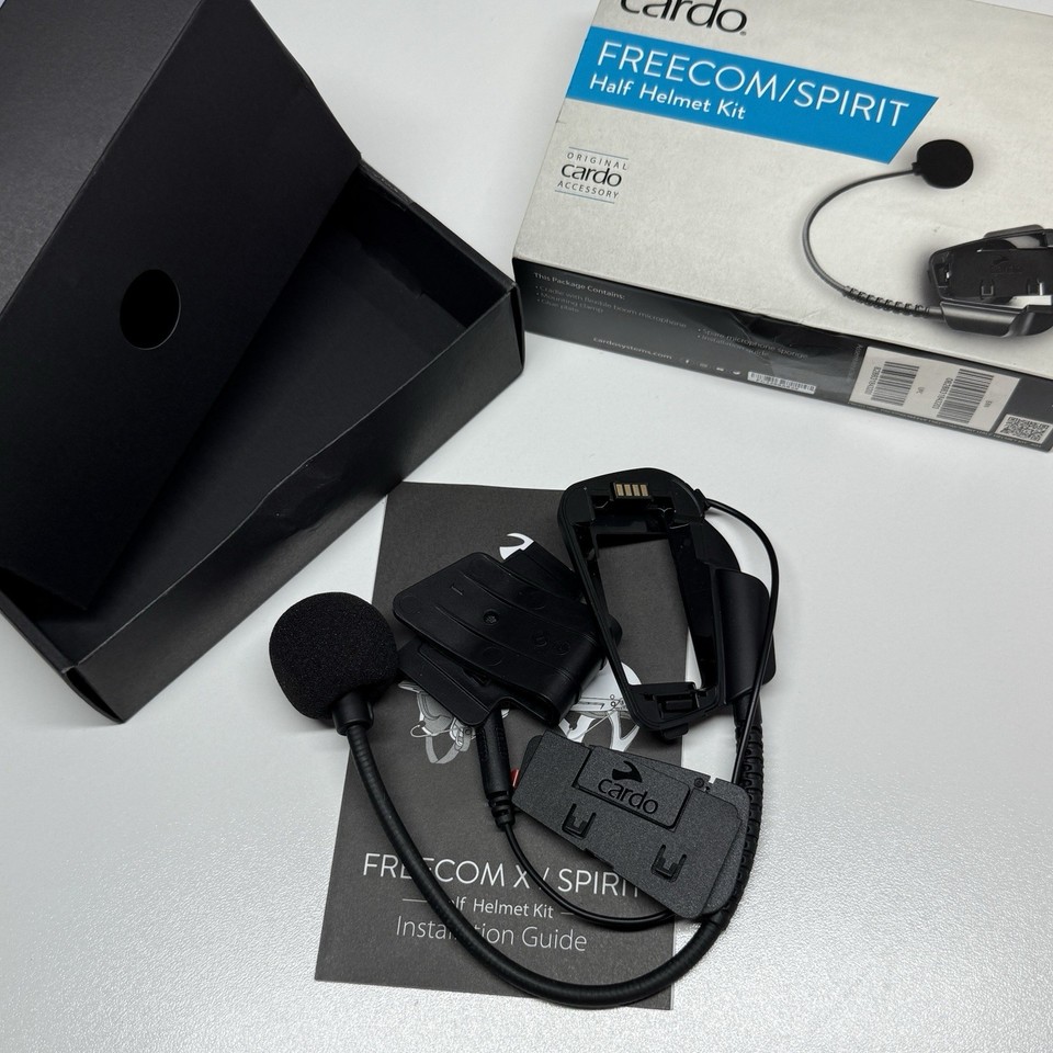 Cardo Systems Freecom-X/Spirit Half Helmet Kit *New, Open Box* | eBay