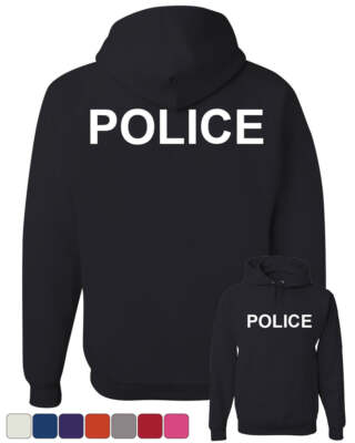 Police Law Enforcement Hoodie To Protect and to Serve Emergency ...