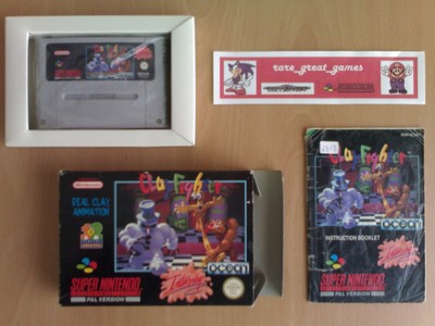 Jeu ★ CLAY FIGHTER Ocean Super Nintendo SNES Super NES PAL ☆ Complet ...