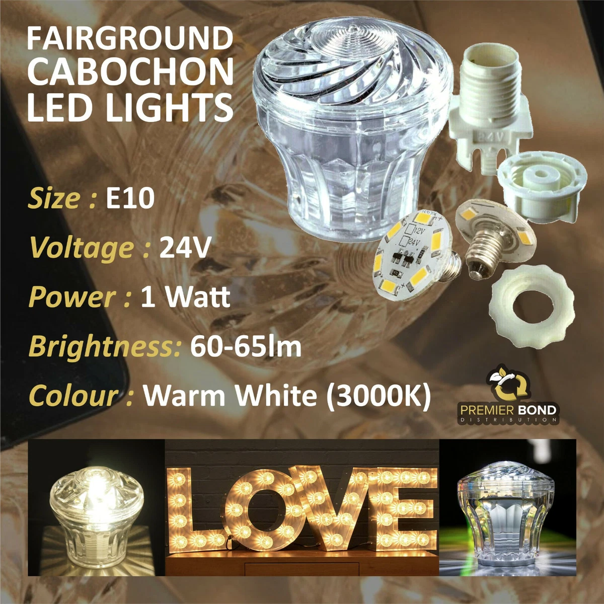 Fairground Turbo Light Bulbs | Shelly Lighting