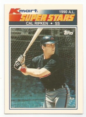 CAL RIPKEN JR. 1990 TOPPS K-MART SUPER STARS CARD NM-MT CONDITION | eBay